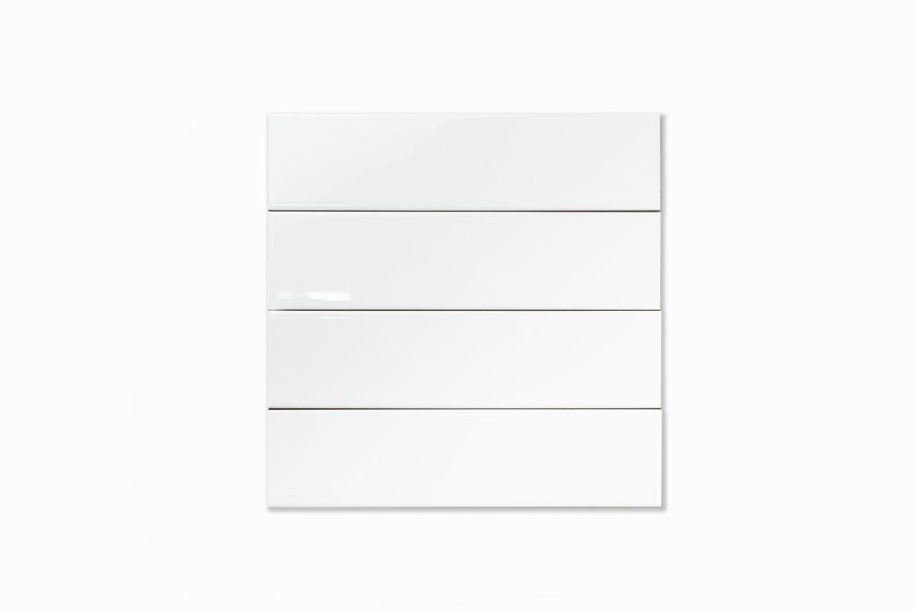 Ruby Easy White Gloss Subway Tile 75x300 - Ultimate Tiles