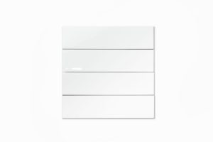 Ruby Easy White Gloss Subway Tile 75x300 - Ultimate Tiles
