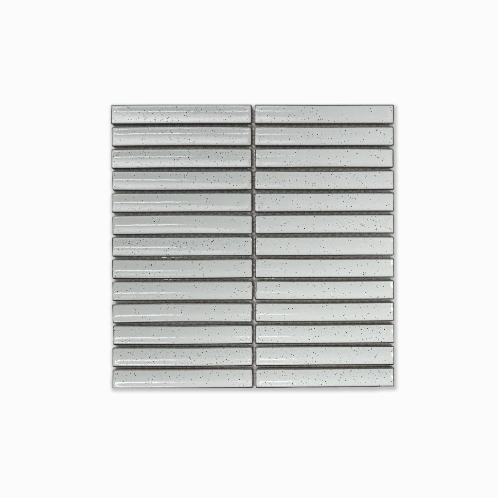 Finger Speckle White Mosaic 300X300 | Ultimate Tiles